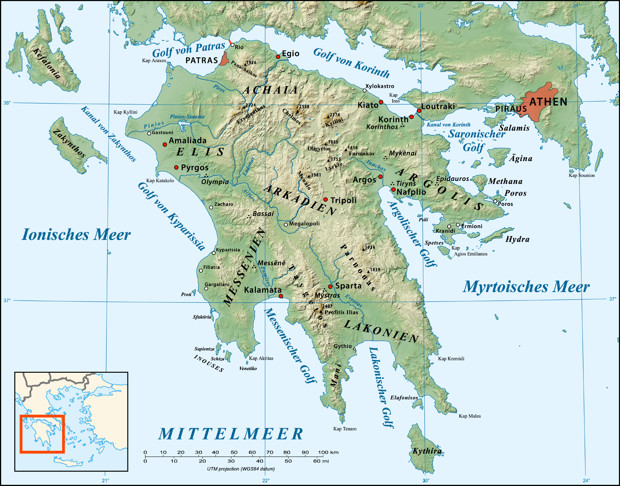 Discover the Enchanting Peloponnese: A Map to Its History, Culture, and ... Discover the Enchanting Peloponnese: A Map to Its History, Culture, and ...